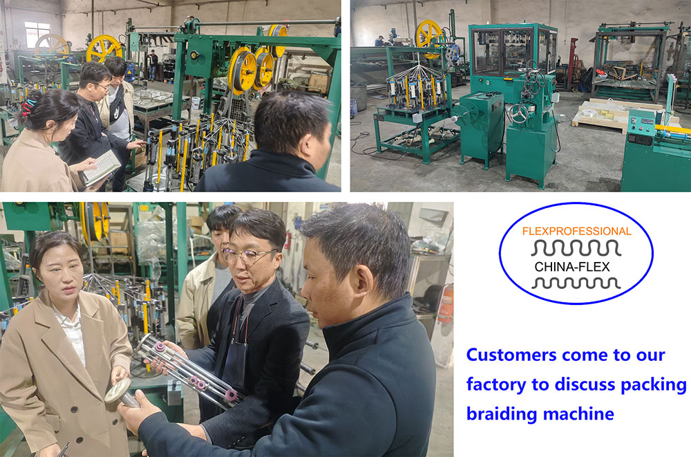 Clients Visit Our Facility to Explore Gland Packing Braiding Machines ...